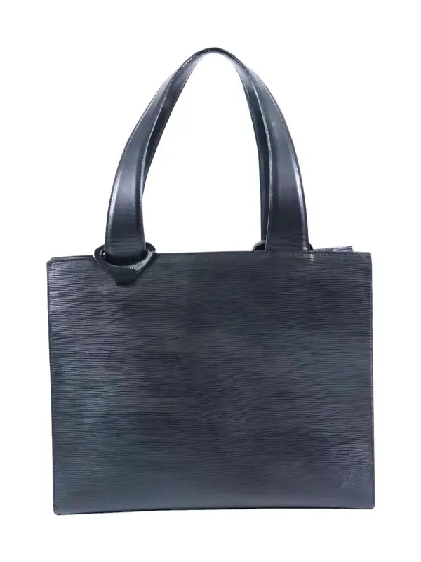 LOUIS VUITTON Epi Gemeaux Shoulder Bag - Black