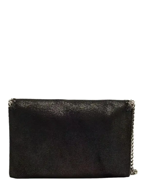 Stella McCartney Mini Falabella Flap Cross Body Bag - Black
