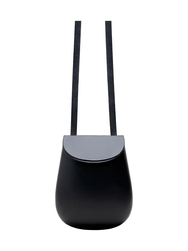 ANDREA MARRON Florero Shoulder Bag - Black