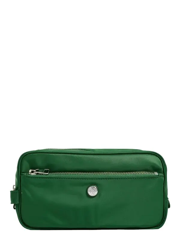Tory Burch Twist Medium Cosmetic Case - Basil