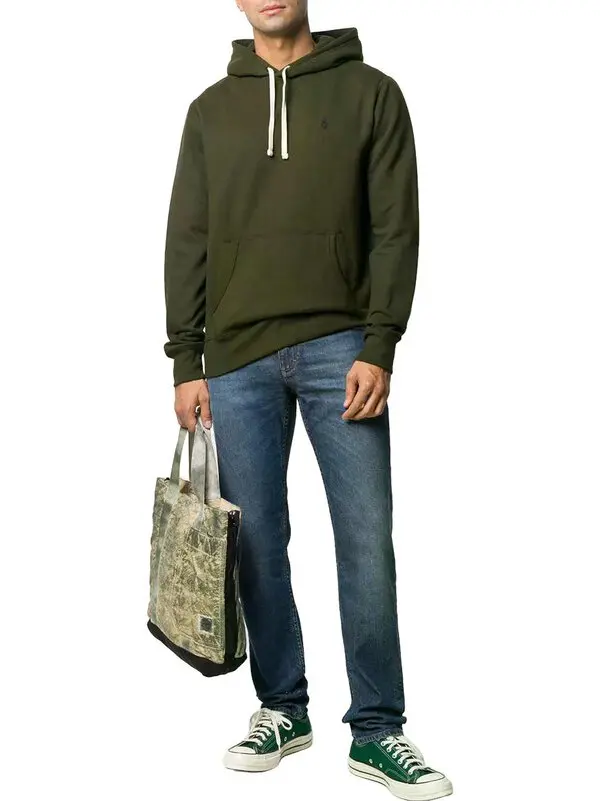 Polo Ralph Lauren Embroidered Logo Relaxed-fit Hoodie - Green