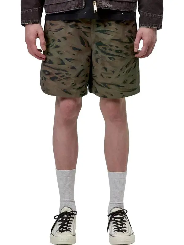 Carhartt Work In Progress Leopard Print Shorts - Neutrals