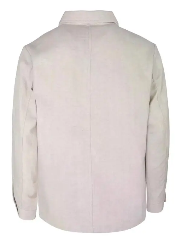 GRAN SASSO Button-up Shirt Jacket - Neutrals