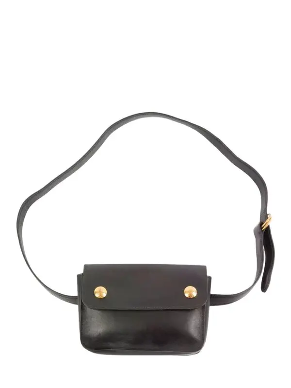 Hermès Leather Belt Bag - Black