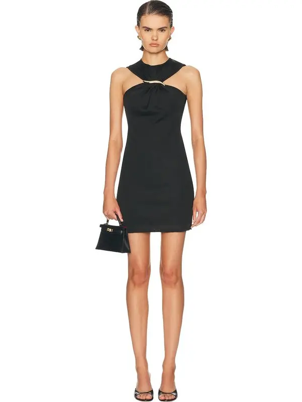 PatBO Siren Short Dress - Black