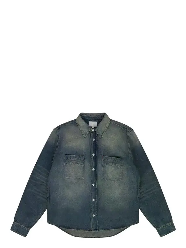 Rhude Western Denim Shirt - Blue