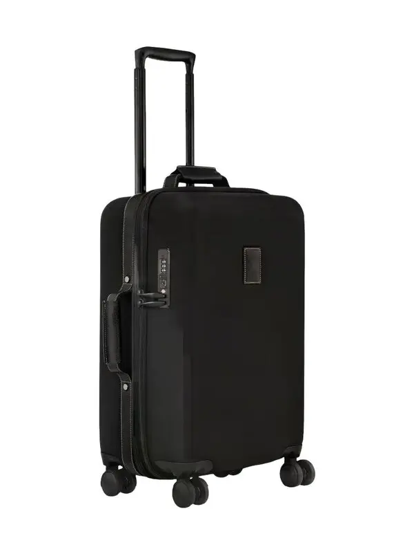 Longchamp Top Handle Four Wheel Suitcase - Black