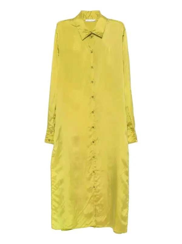 Patrizia Pepe Button-down Long-sleeve Shirt - Green