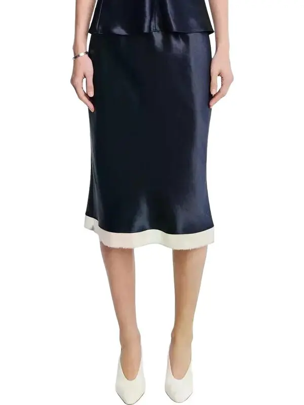 Maria Mcmanus Midi Skirt - Blue