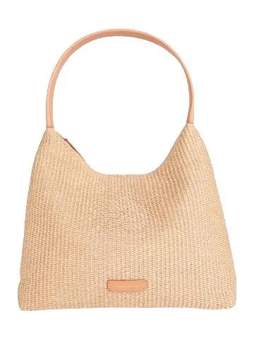 MANSUR GAVRIEL Straw Tote Handbag - Beige