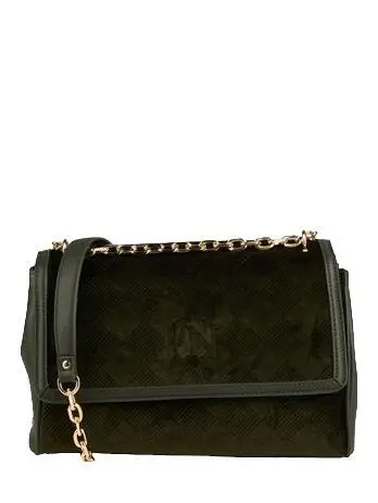 CAFÈNOIR Textile Fibers Crossbody Bag - Green