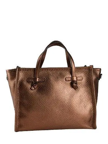 GIANNI CHIARINI Leather Tote Handbag - Yellow