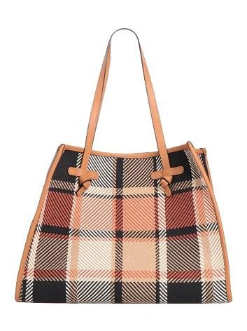 GIANNI CHIARINI Tote Bag In Leather And Textile Fibers - Beige