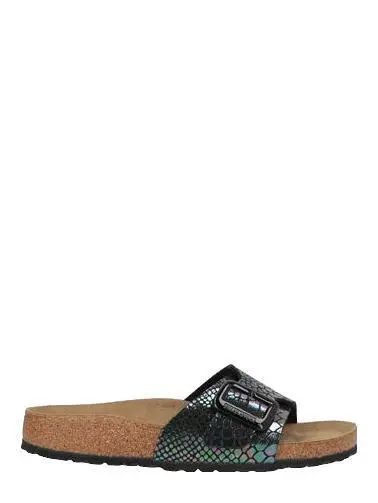 BIRKENSTOCK Textile Fibers Sandals - Black