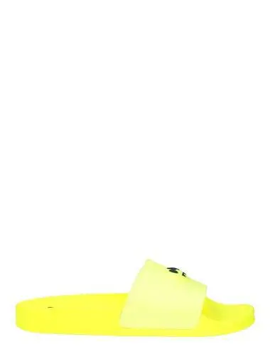BARROW Pool Slides With Logo Embellishment - Yellow