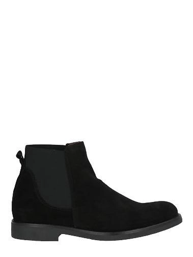 CALPIERRE Suede Chelsea Ankle Boots - Black