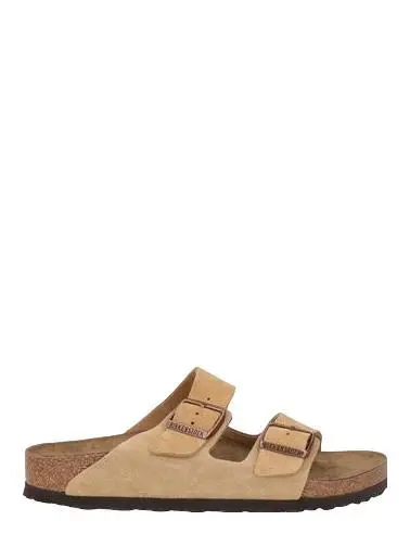 BIRKENSTOCK Suede Sandals - Beige