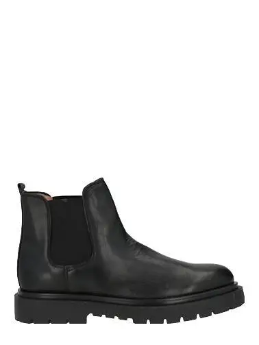 CALPIERRE Leather Chelsea Boots - Black