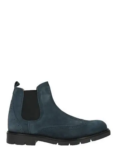CALPIERRE Slate Suede Chelsea Boots - Blue