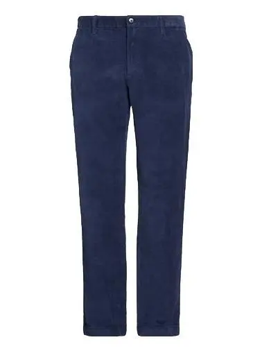 Timberland Cotton And Elastane Chino Pants With Cow Leather Details - Navy