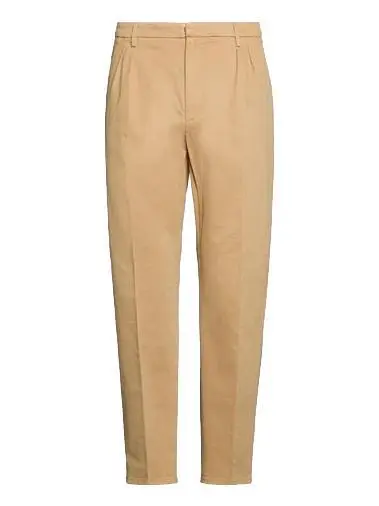 DONDUP Camel Cotton And Elastane Chino Pants - Beige