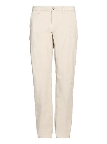 Timberland Cotton And Elastane Chino Pants With Cow Leather Details - Grey