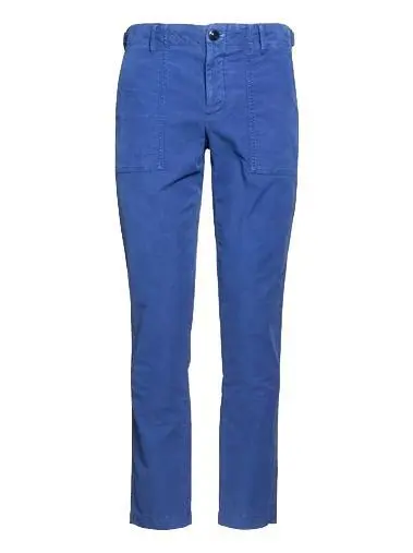 JACOB COHЁN Cotton Gabardine Pants - Blue