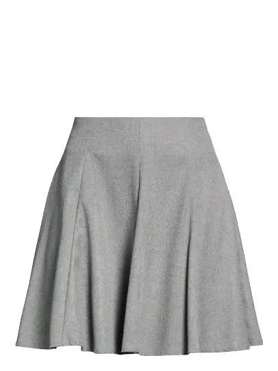 KAOS Flared Mini Skirt - Grey