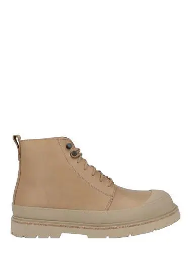 BIRKENSTOCK Leather Lace-up Ankle Boots - Grey