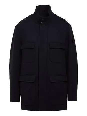 Peuterey Polyacrylic, Wool, Elastane Coat - Blue