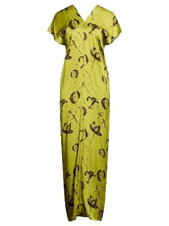 Liviana Conti Viscose Maxi Dress - Green