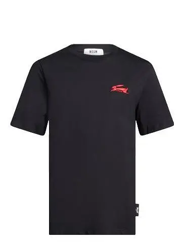 MSGM T-shirt Size Cotton - Black
