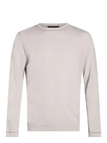 MOORER Light Cotton Sweater - Grey