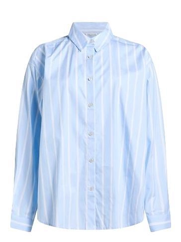 True Religion Cotton Striped Shirt - Sky Blue