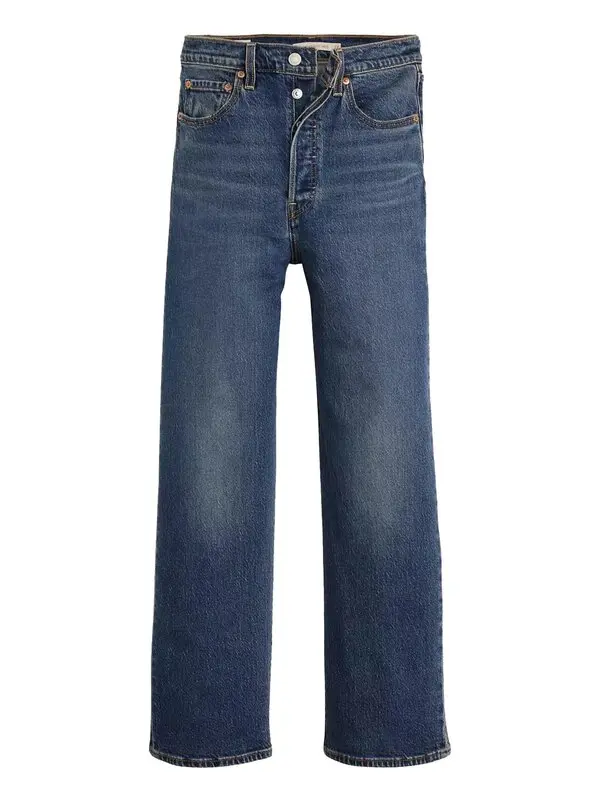 LEVI'S Ribcage Straight Ankle Jeans - Blue