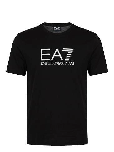 EA7 T-shirt Size Cotton - Black