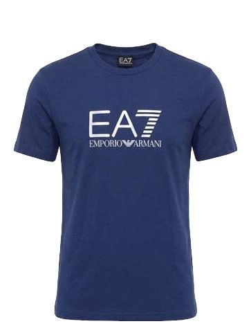 EA7 T-shirt Size Cotton - Blue