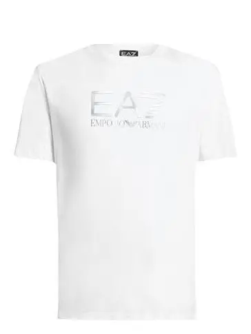 EA7 T-shirt Size Cotton - White