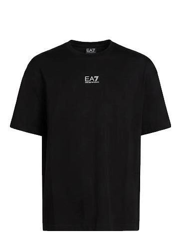 EA7 T-shirt Size Cotton - Black