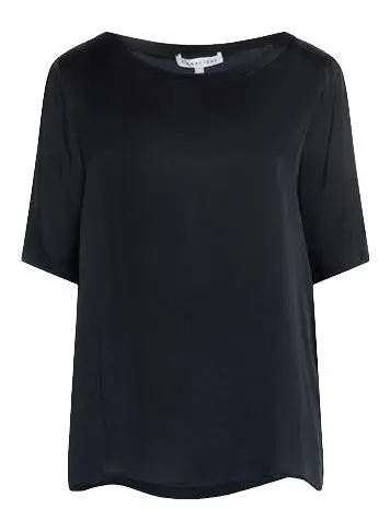 CARACTÈRE Acetate And Silk Top - Blue