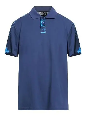 Versace Polo Shirt Size Cotton - Blue