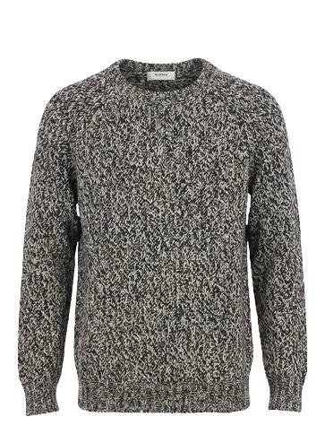 Alpha Studio Sweater Size Wool - Black