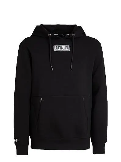 LA MARTINA Hooded Sweatshirt - Black