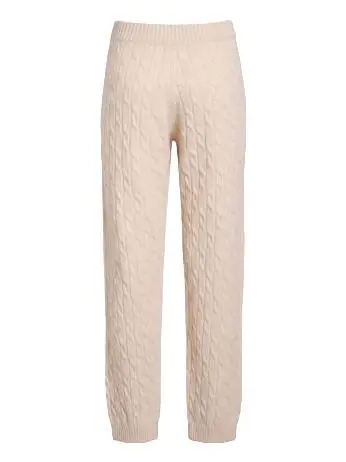 BALLANTYNE Wool Knit Tapered Pants - Beige