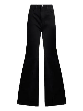 ICON DENIM LOS ANGELES Flared Jeans - Black