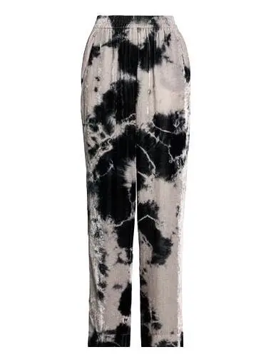 8PM Two-tone Velvet Track Pants - Grey