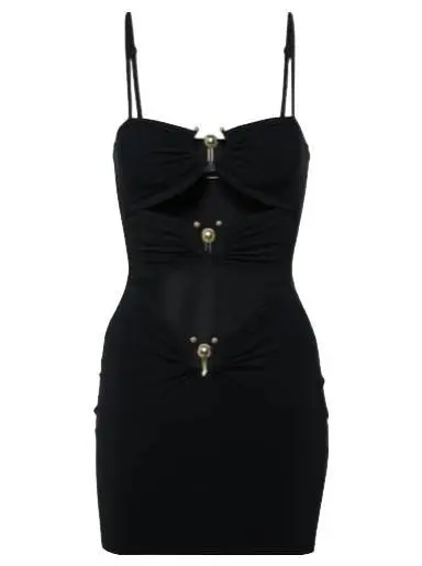 Christopher Esber Sleeveless Cut-out Dress - Black