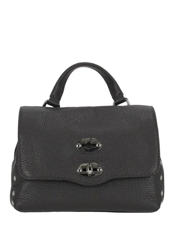 ZANELLATO Stud-detailed Twist-lock Baby Tote Bag - Black