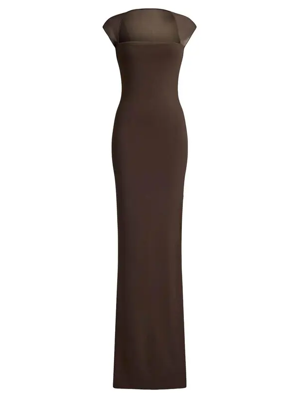 Ralph Lauren Jersey Waverley Maxi Dress - Blue