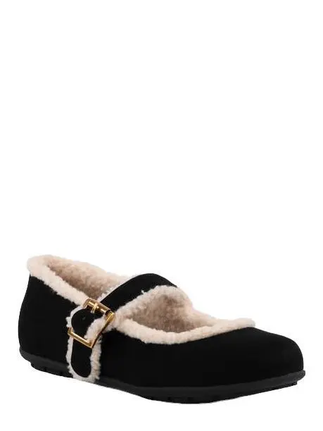 Bc Footwear Faux Shearling Slipper - Black
